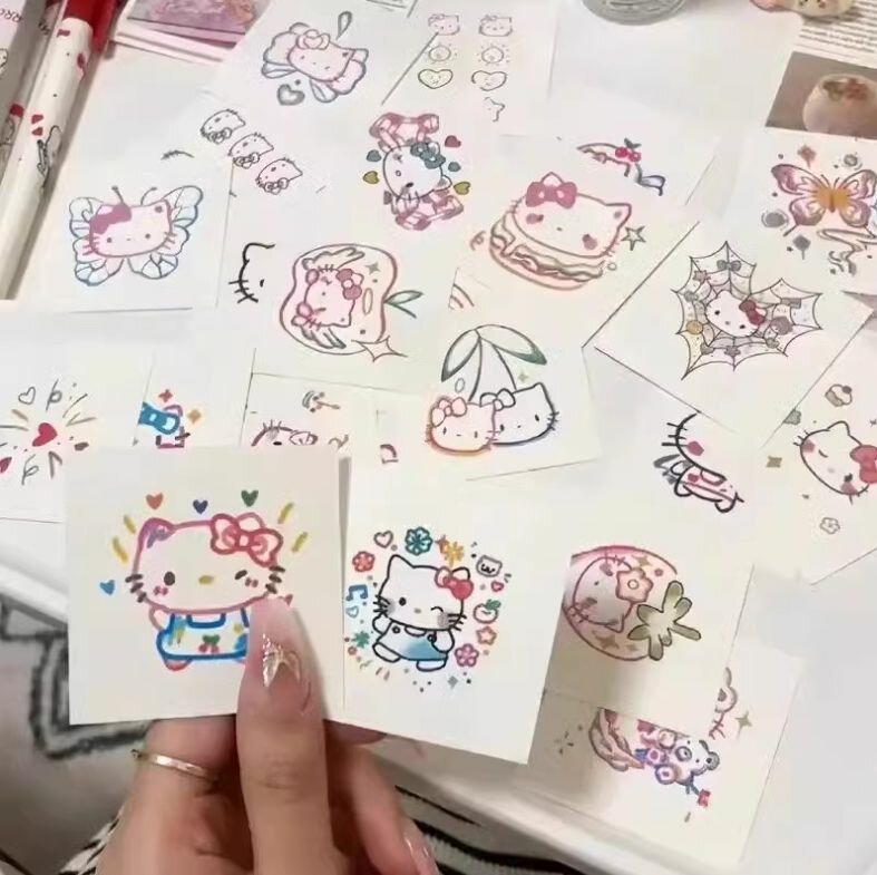 25 многоразовых наклеек для тату