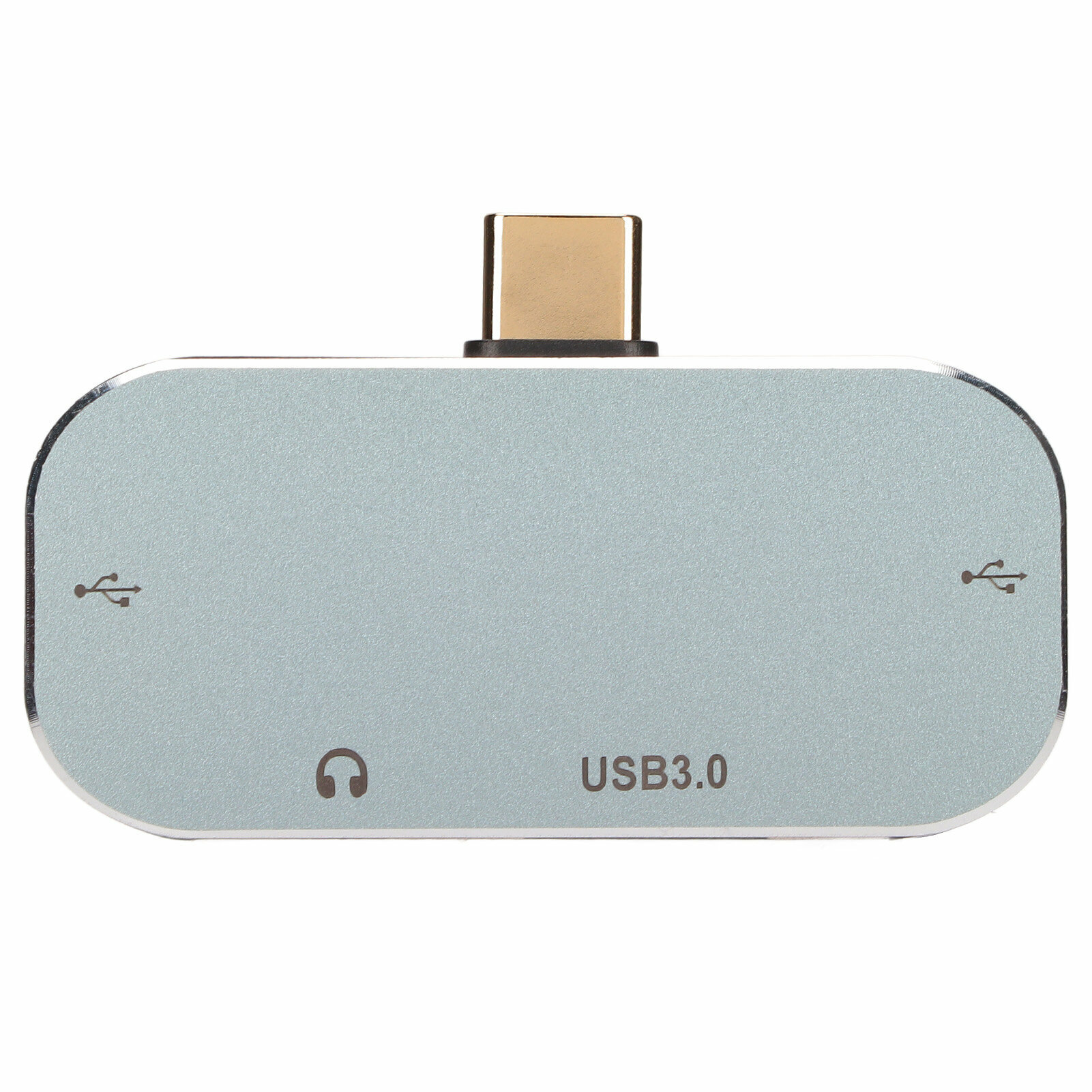 Адаптер USB-C - аудиоразъем 3.5 мм для наушников, с поддержкой зарядки