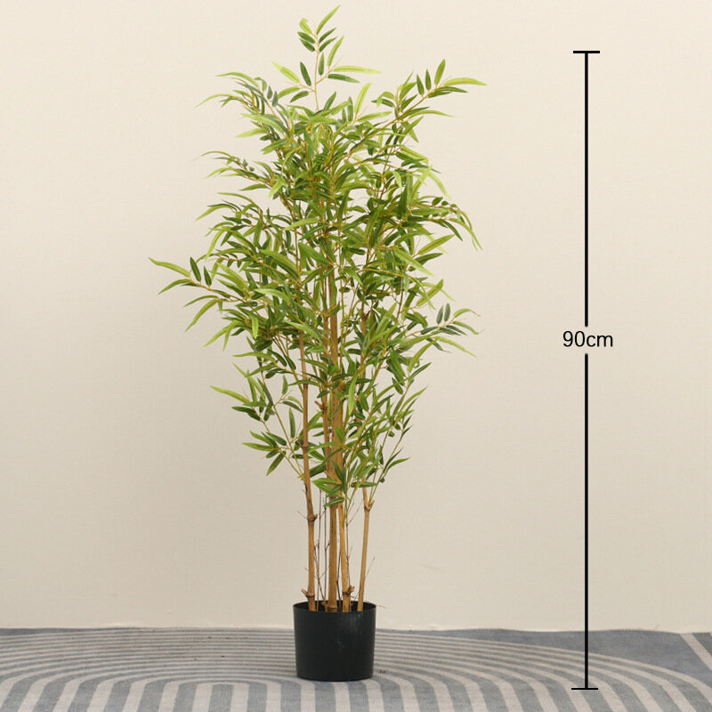 2025 Искусственный бамбук, фальшивый бамбук, декор для интерьера, садовый ландшафт, искусственное растение, оптовая продажа