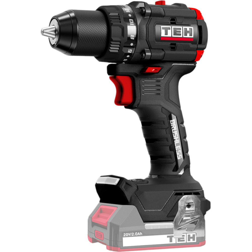 Аккумуляторный шуруповерт TEH TDBL720, OEM 20V