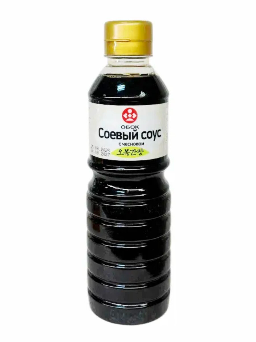 Соевый соус Obok с чесноком 500 мл