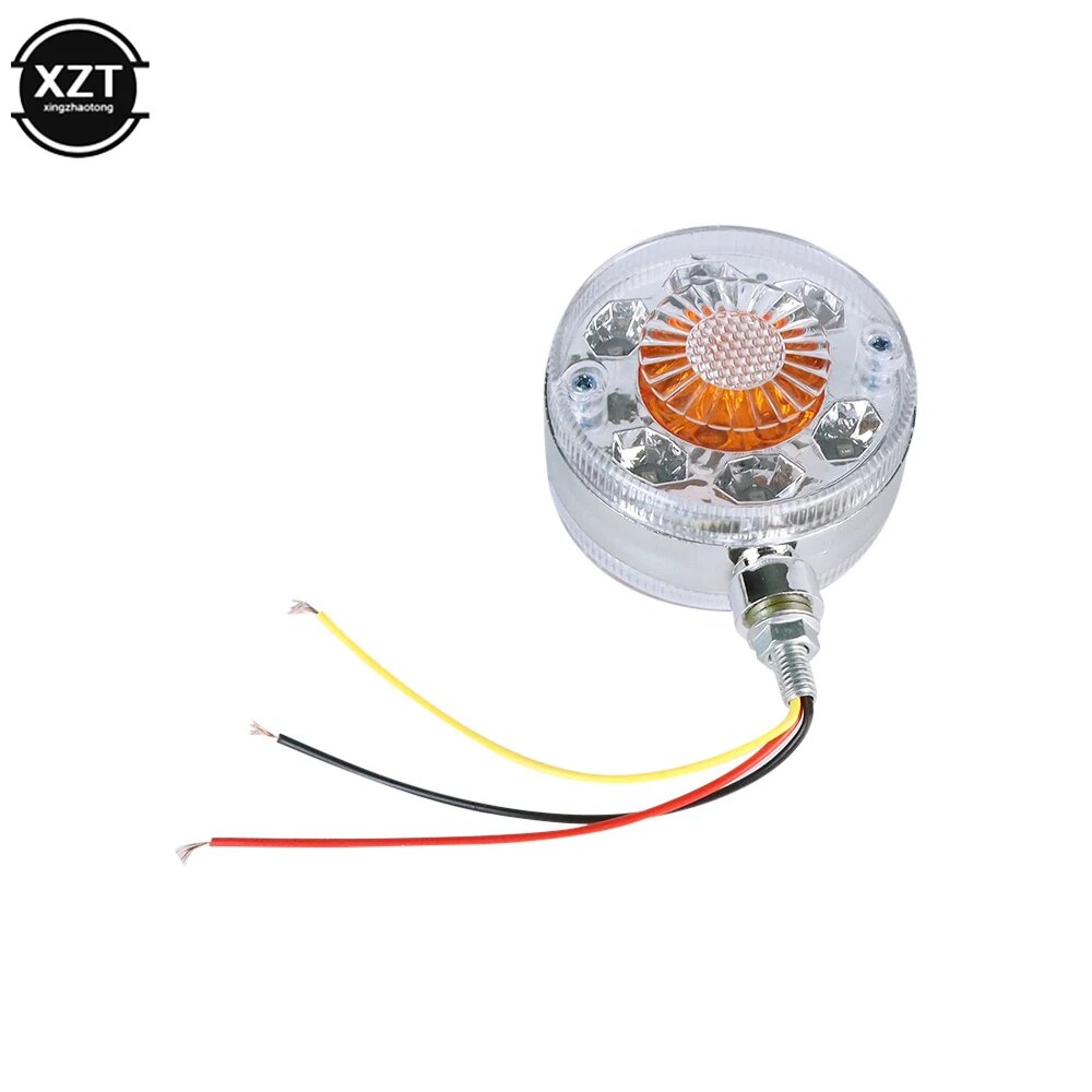 Двухсторонние лампы указателя поворота, 12-24 В, Сверхъяркие лампы на крышу, боковые задние лампы для прицепа, грузовика, пикапа, трактора