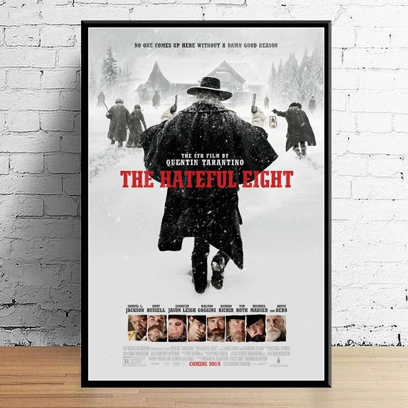 Классический фильм «Невероятный восемь» Постер на холсте