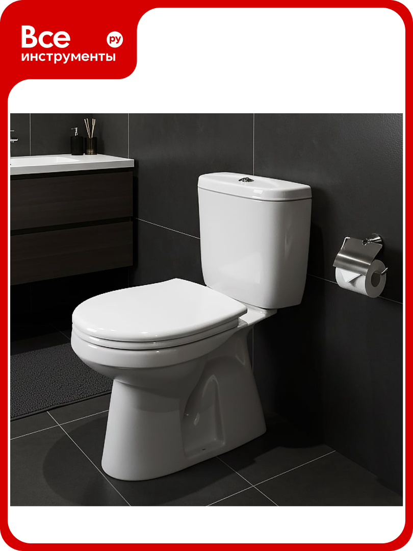 Унитаз-компакт, Santek, Santek анимо 1. WH30.2.133, 00000048139 1WH302133, 3 л, тех