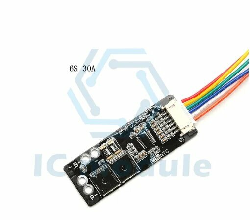 Diymore BMS плата 6S/7S для литиевой батареи 6S 30A