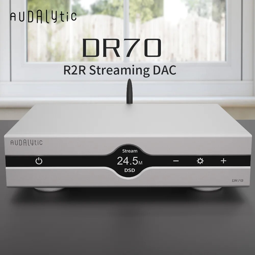 Audalytic DR70 R2R ЦАП Bluetooth 5.0, черный — фото 1