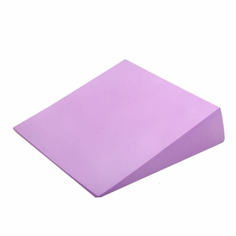 Клин для приседаний, доска для баланса, растяжка икр, наклонная платформа для домашнего спортзала, проста в использовании, Фиолетовый