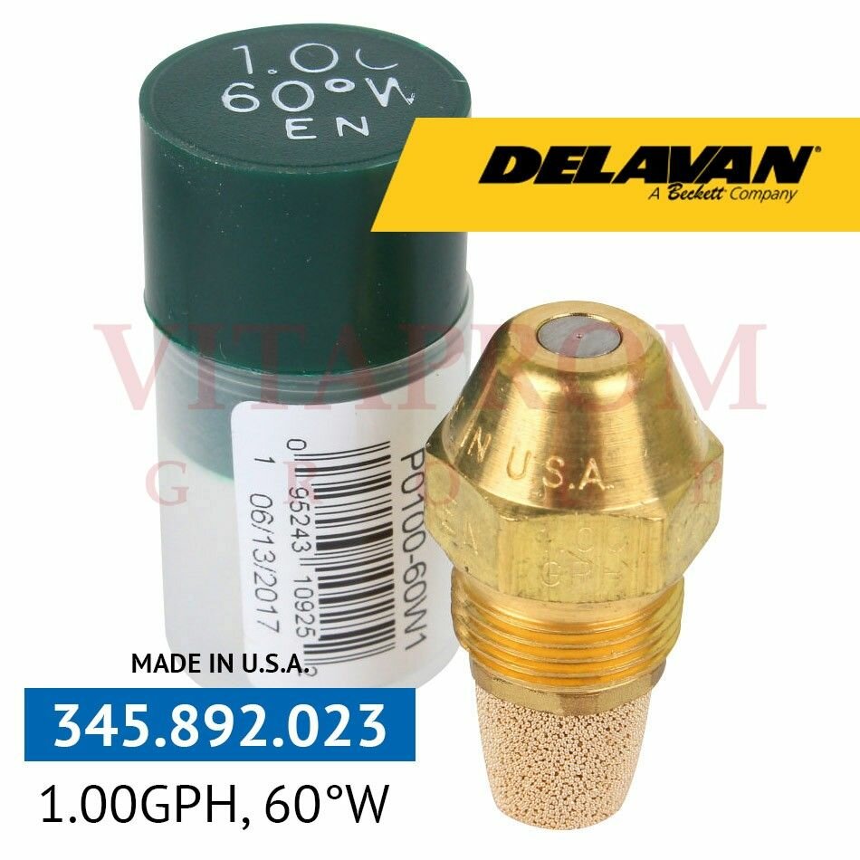 Форсунка Delavan 1.00GPH, 60W — фото 1