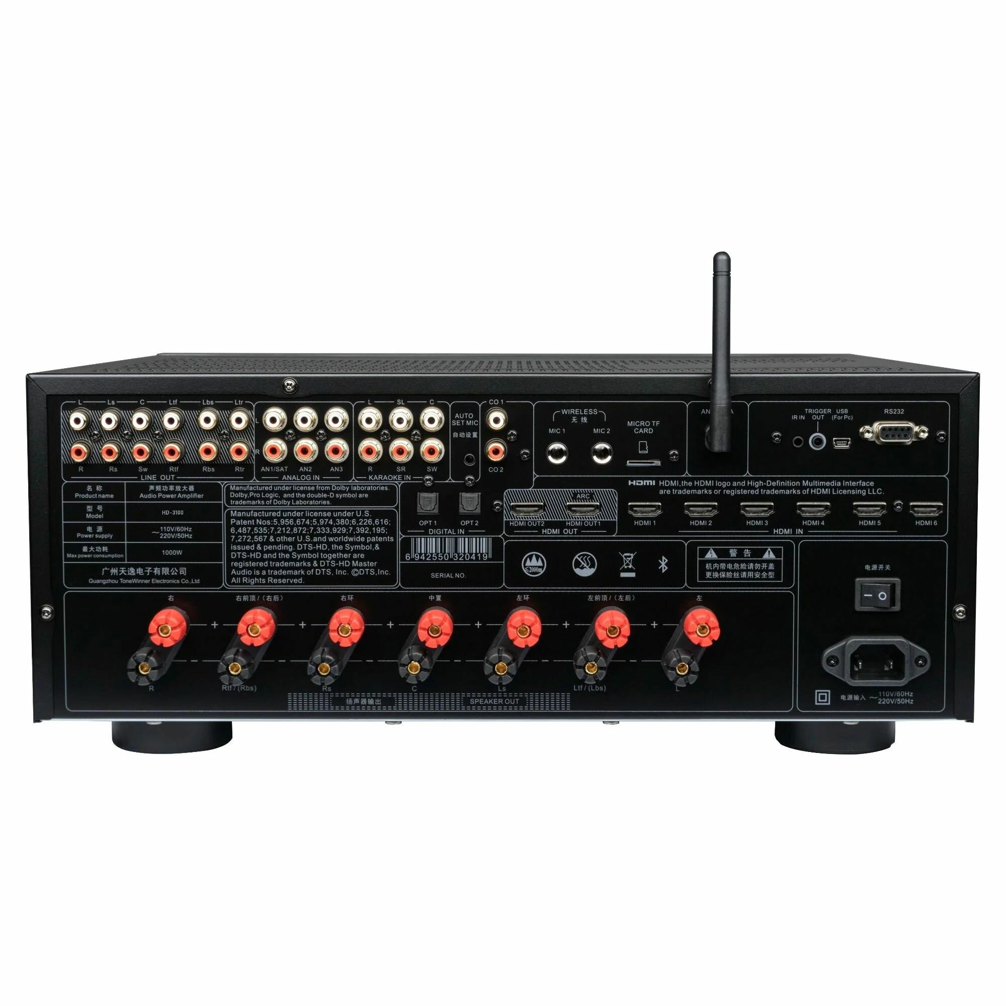 Ресивер ToneWinner HD-3100 — фото 1