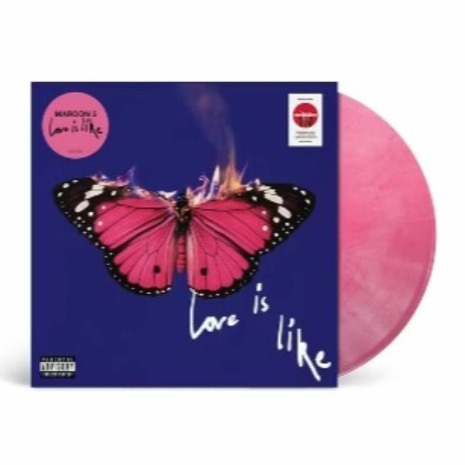 Виниловая пластинка Maroon 5 - Love Is Like, Vinyl, LP, Album, Limited Edition, Bubblegum Vinyl