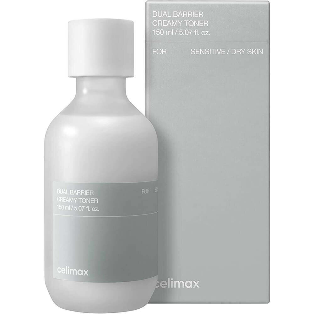 Celimax Барьерный кремовый тонер Dual Barrier Creamy Toner, 150мл