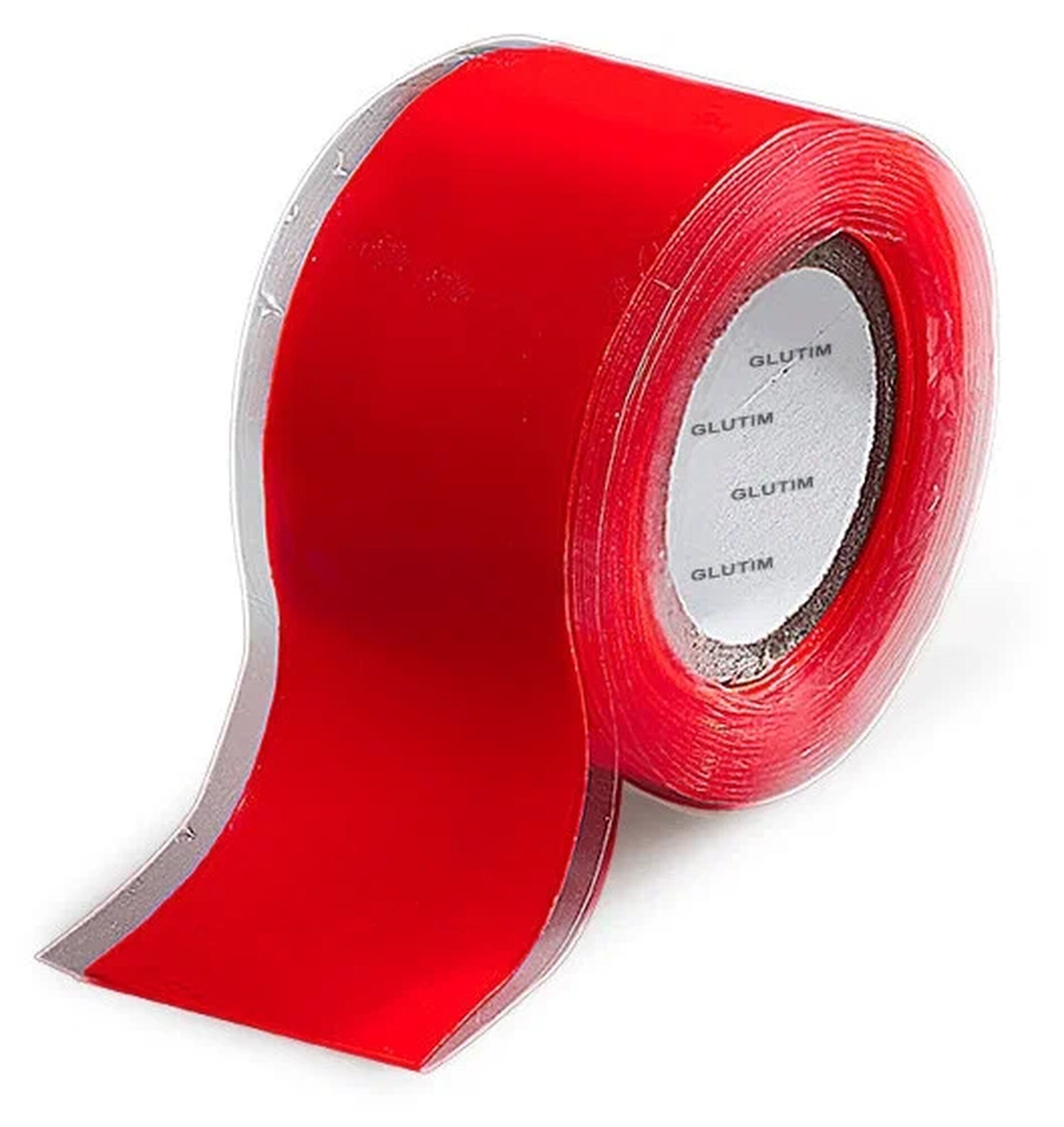 Самосклеивающаяся силиконовая лента GLUTIM, красная арт. MB06-2505R