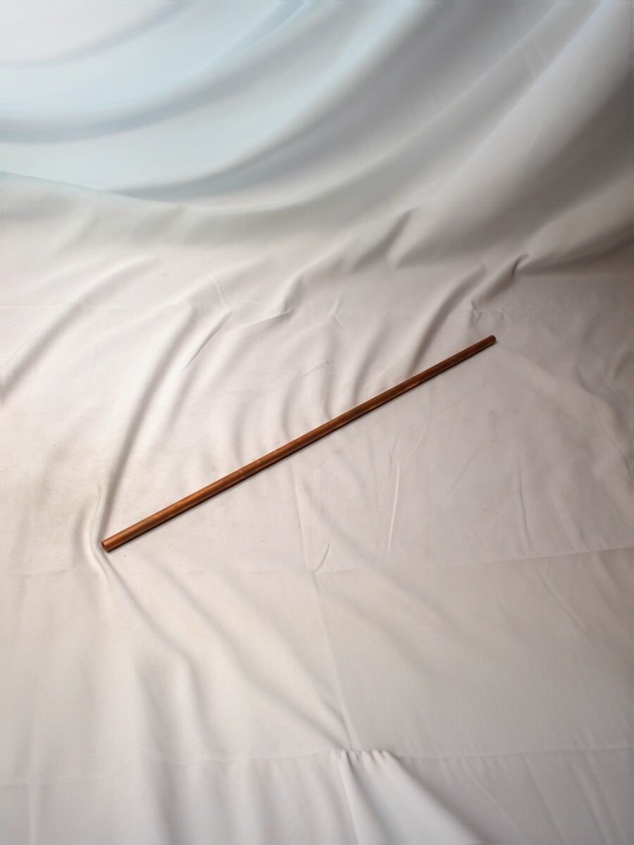 Труба медная, прямая, неотоженная, Дн 10х1 мм - 0.25м, Jintian