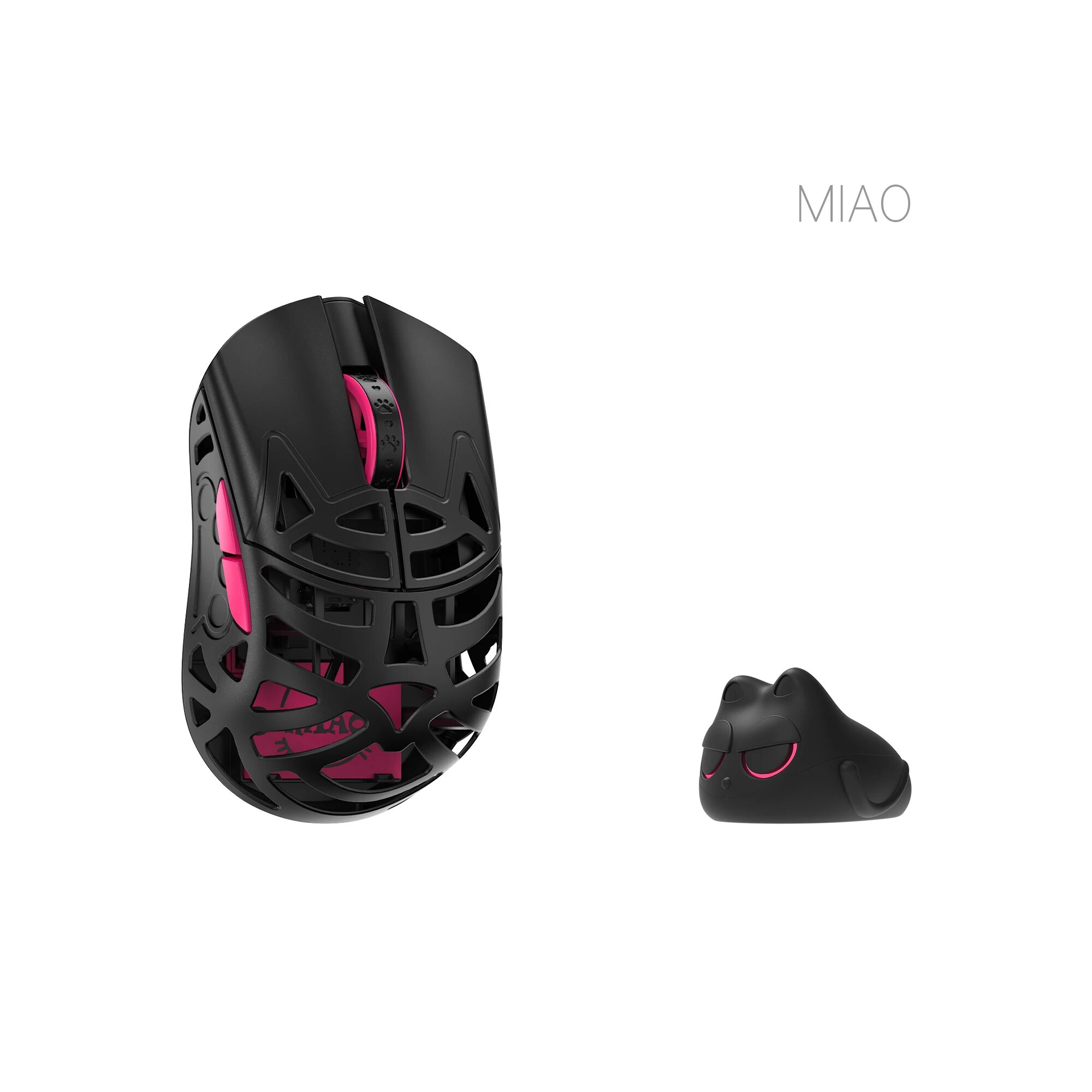 WLMOUSE Beast Miao Беспроводная игровая мышь Black