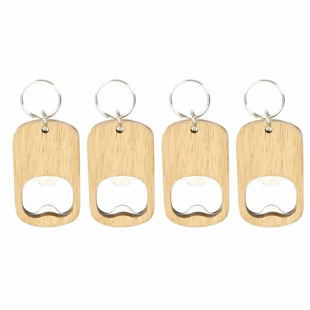 Открывалка,4шт, бытовой зажим из нержавеющей стали для открывания деревянных пивных бутылок