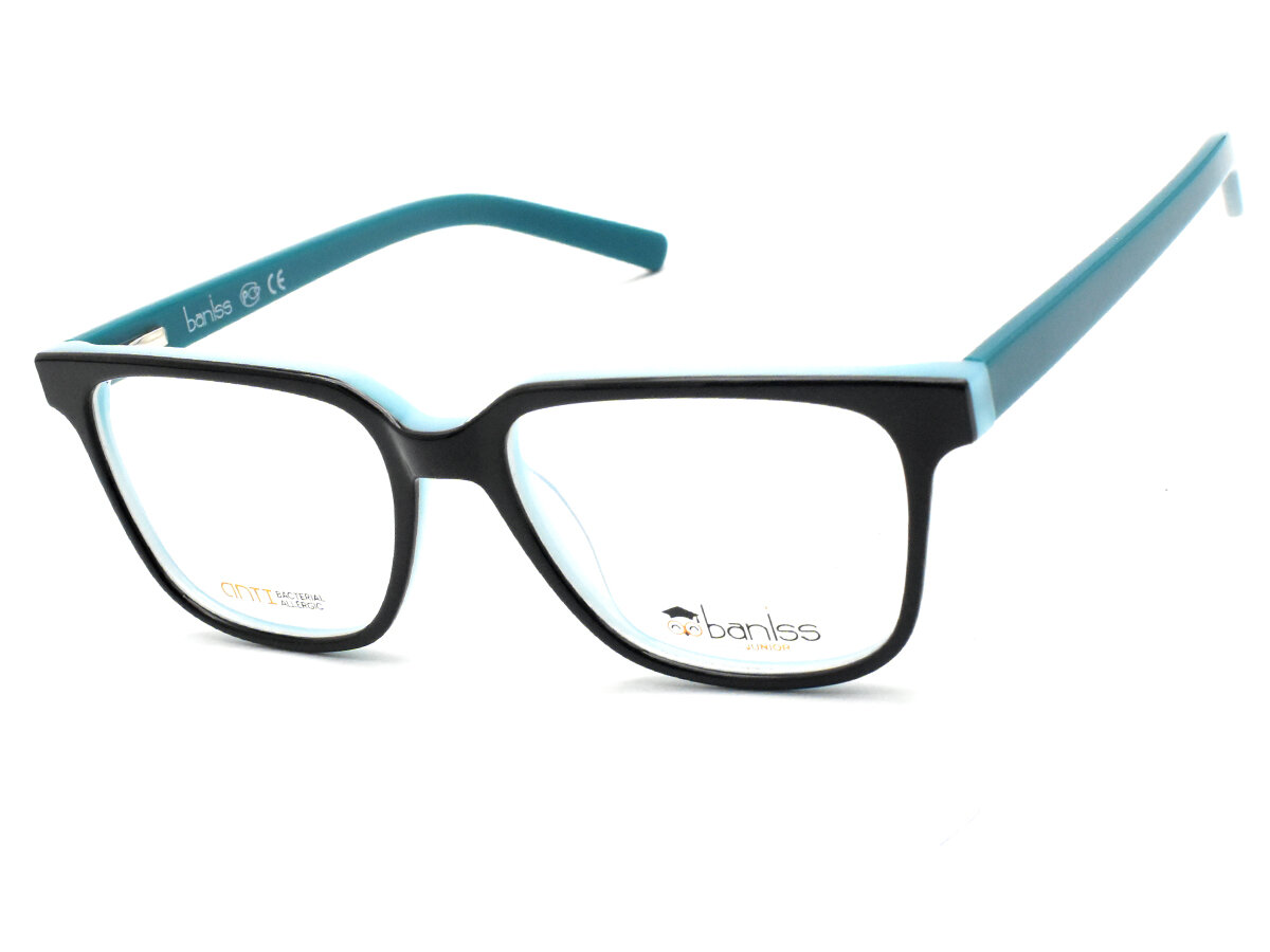 Оправа для очков BANISS BSJ6847 C02 пол Детские форма оправы Вайфарер (Wayfarer) цвет оправы Чёрный