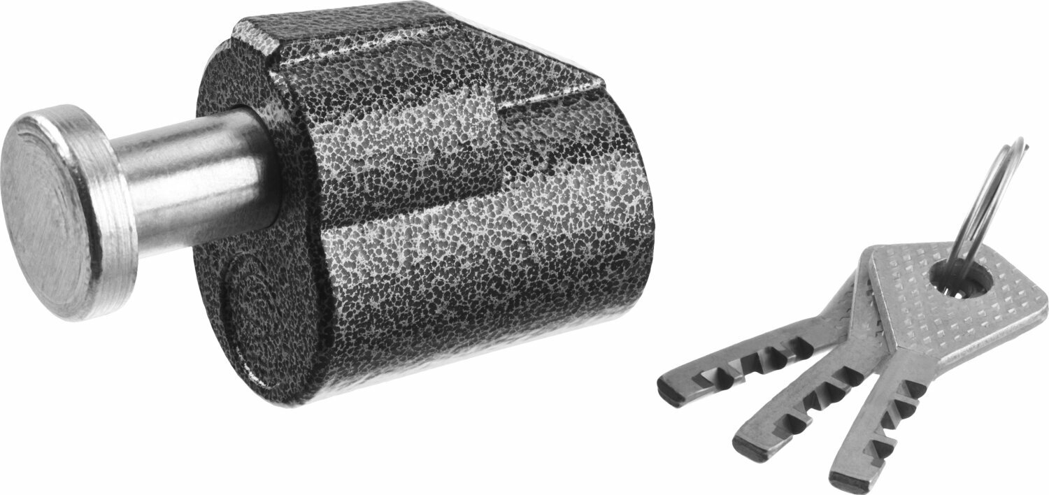 Навесной замок ВС2-14А, 47 х 36 х 72 мм, дисковый механизм секрета ЧАЗ 37220-14