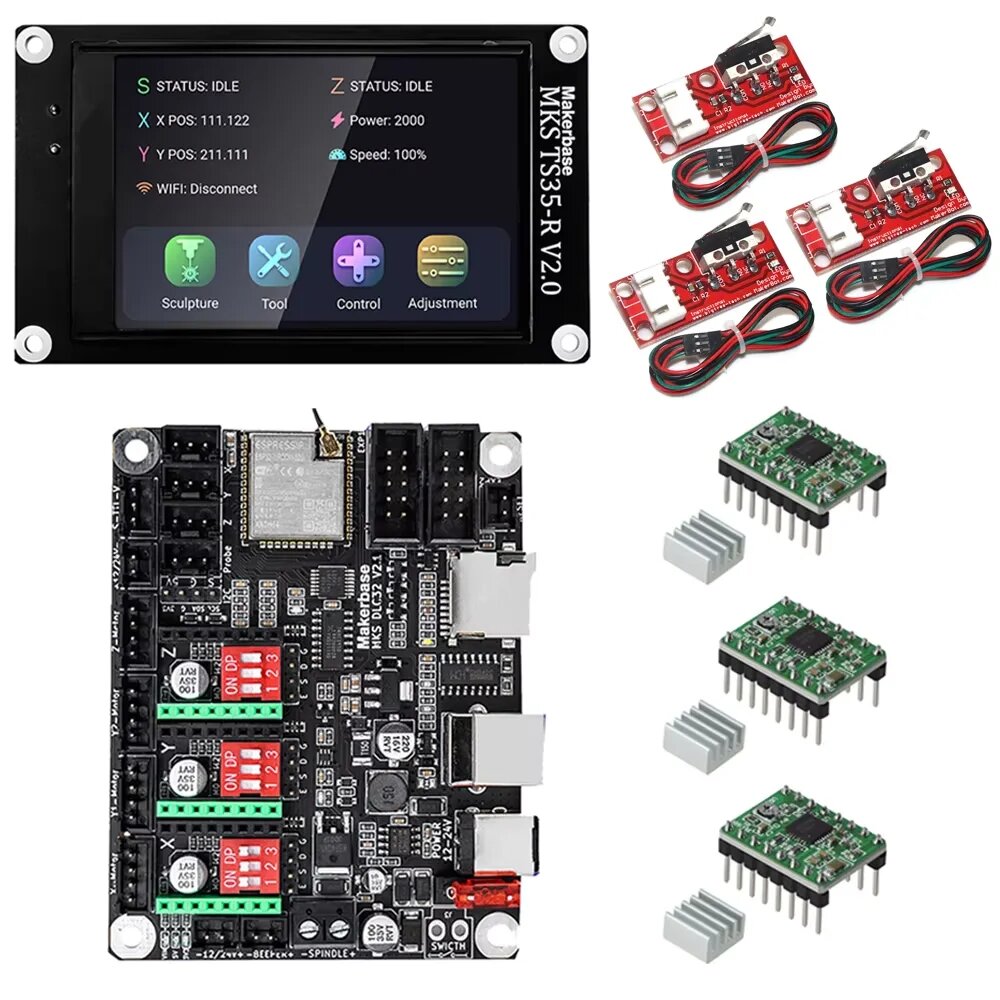 Makerbase MKS DLC32 V2.1 контроллер, Package 6
