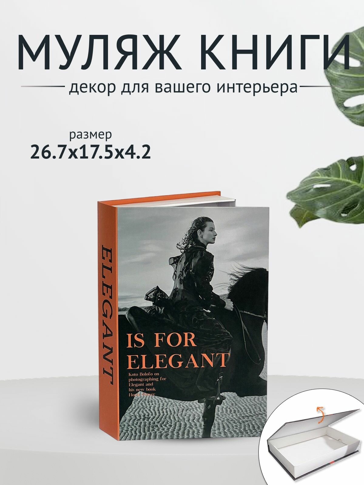 Муляж книги открывающийся