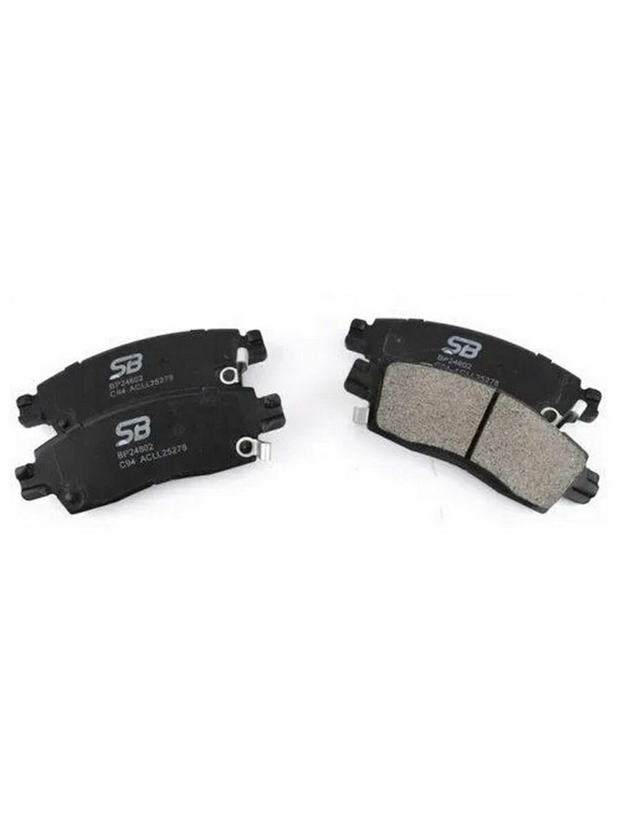 Колодки тормозные дисковые задние для а/м Chevrolet Traverse, GMC, Buick Enclave / Шевроле Траверс, Джи-Эм-Си, Бьюк Энклаве SB NAGAMOCHI BP24802