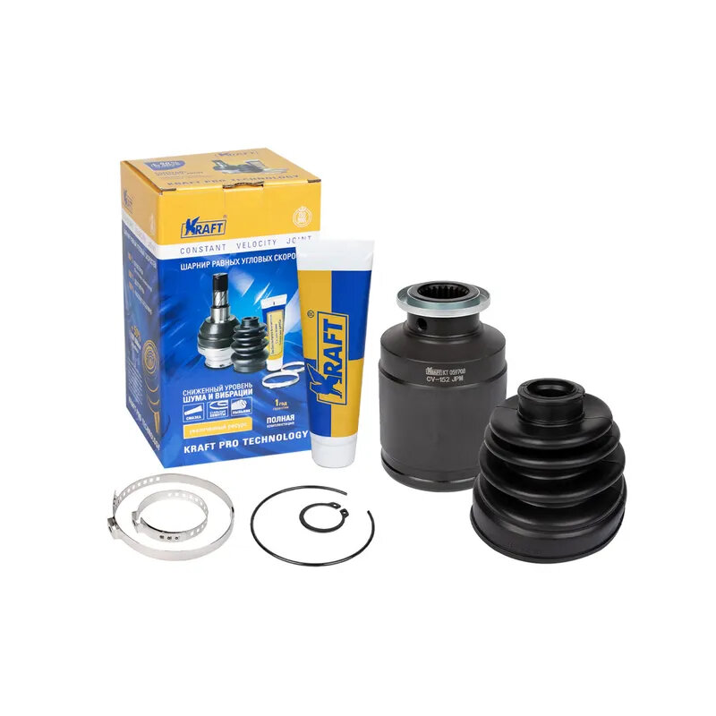 ШРУС внутренний передний для Subaru Forester (Субару Форестер) 1997-2002, Impreza (Импреза) с 1992 по 2000 год (KRAFT)