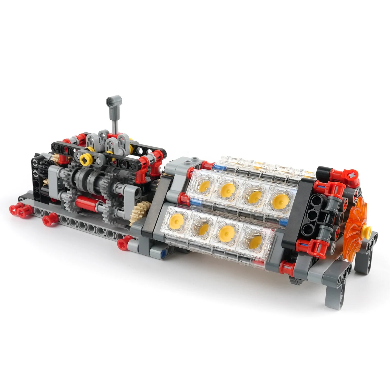 MOC 6 Скоростная Коробка Передач для Лего Set A