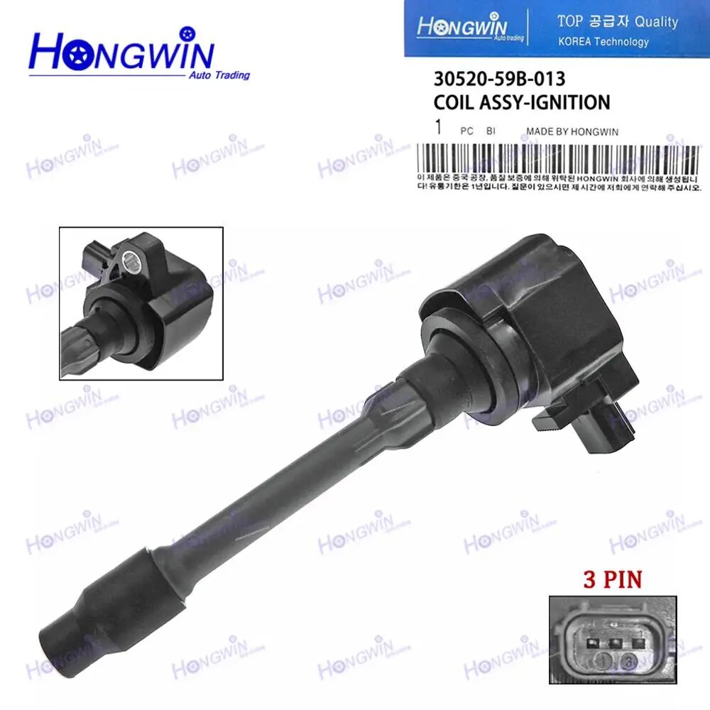 Провод катушки зажигания 30520-59B-013 CM11-124A UF-781 для Honda Accord Civic CR-V CRV Acura RDX TLX 2016-2021 1,5 2,0 1PC