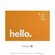 "HELLO"-Коврик придверный