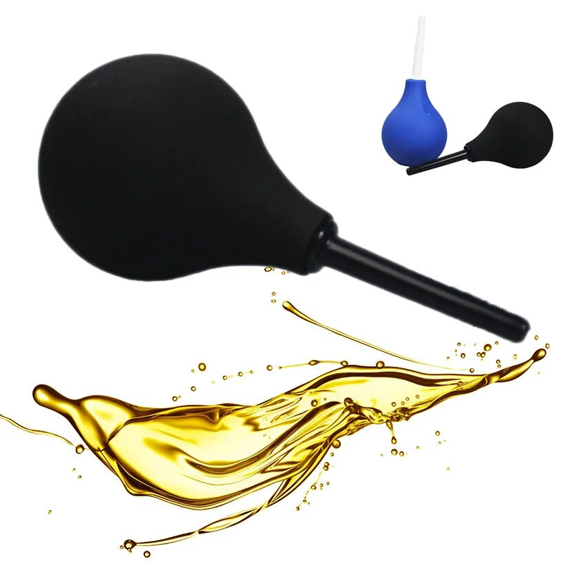 220 мл анальный душ клизма вагинальная клизма ректальный шприц очиститель стактатов 160ml, черный