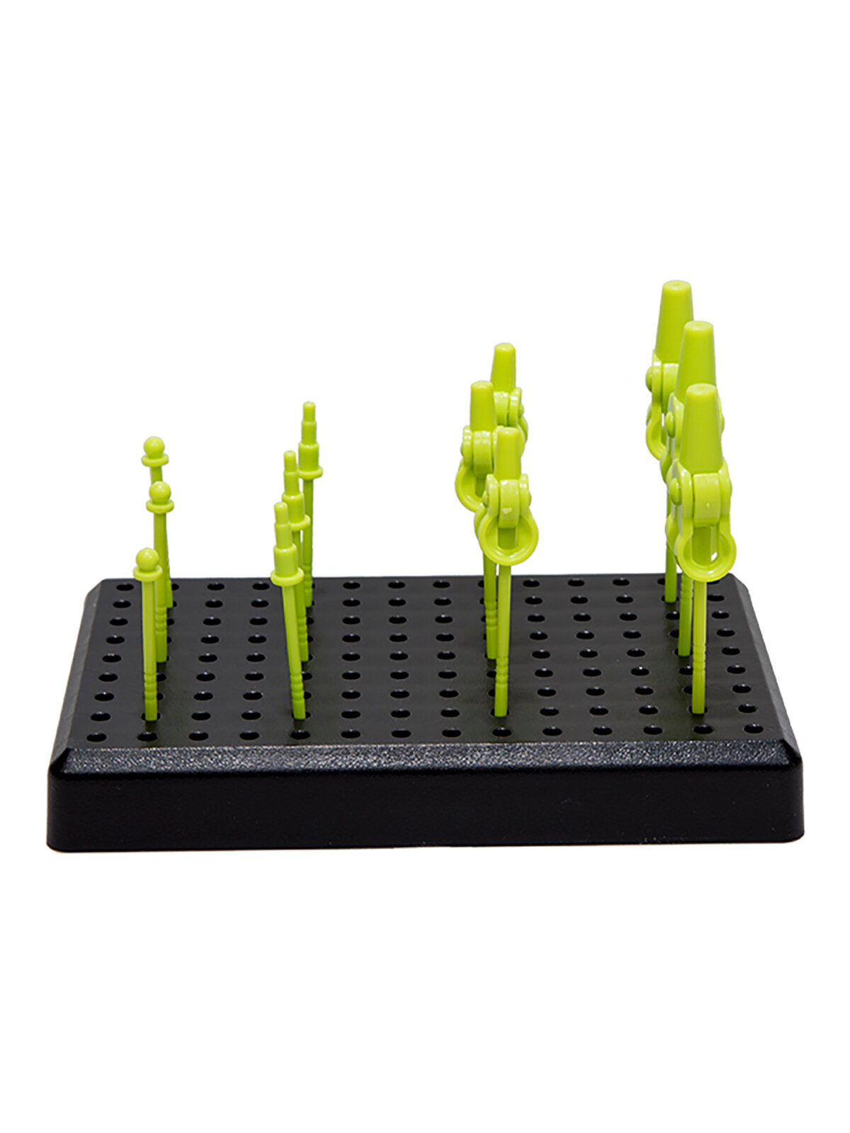 Подставка для окрашиваемых моделей, 4 вида держателей, JAS