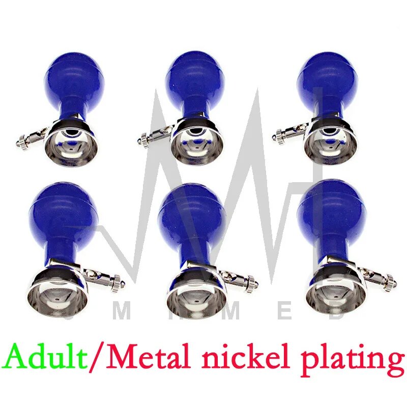 Набор электродов для ЭКГ JMHMED 6 шт. Adult Nickel