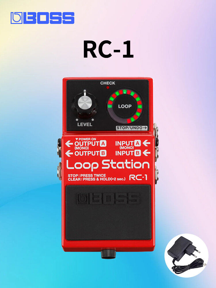 BOSS RC-1 LOOP Эффектор для лупинга музыкальных фраз