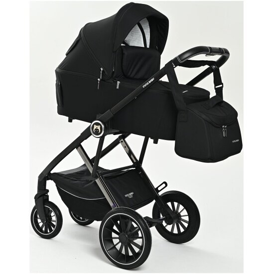 Коляска 2 в 1 Ining Baby KR350 black