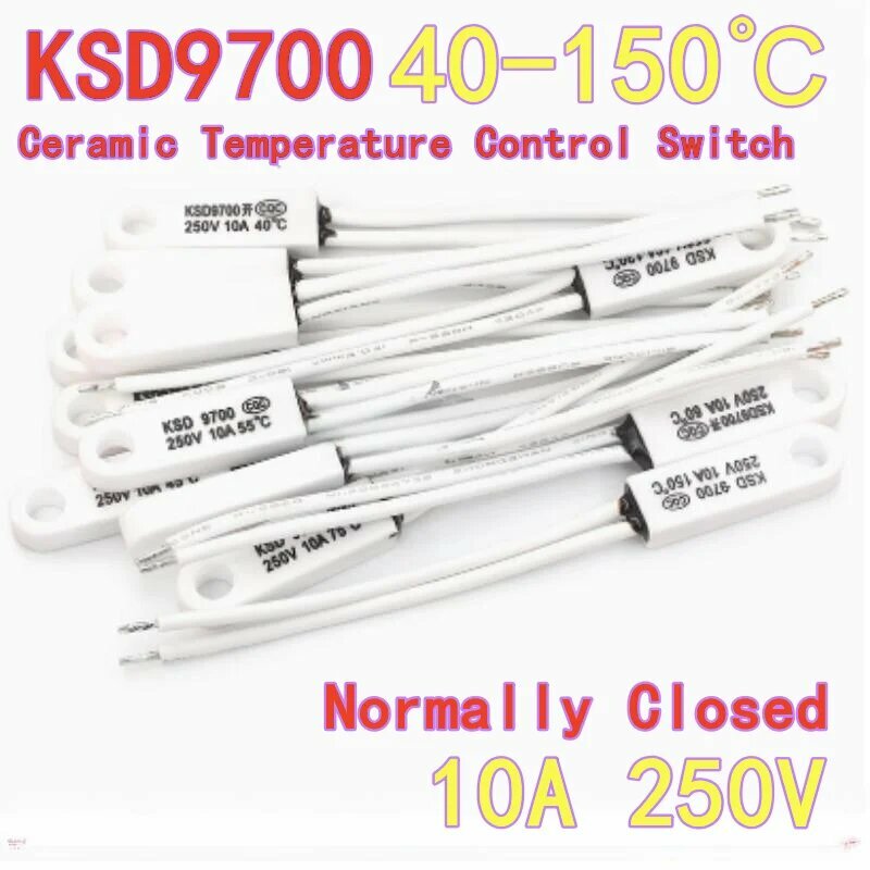 Термостат керамический KSD9700, 75C, 5 шт.
