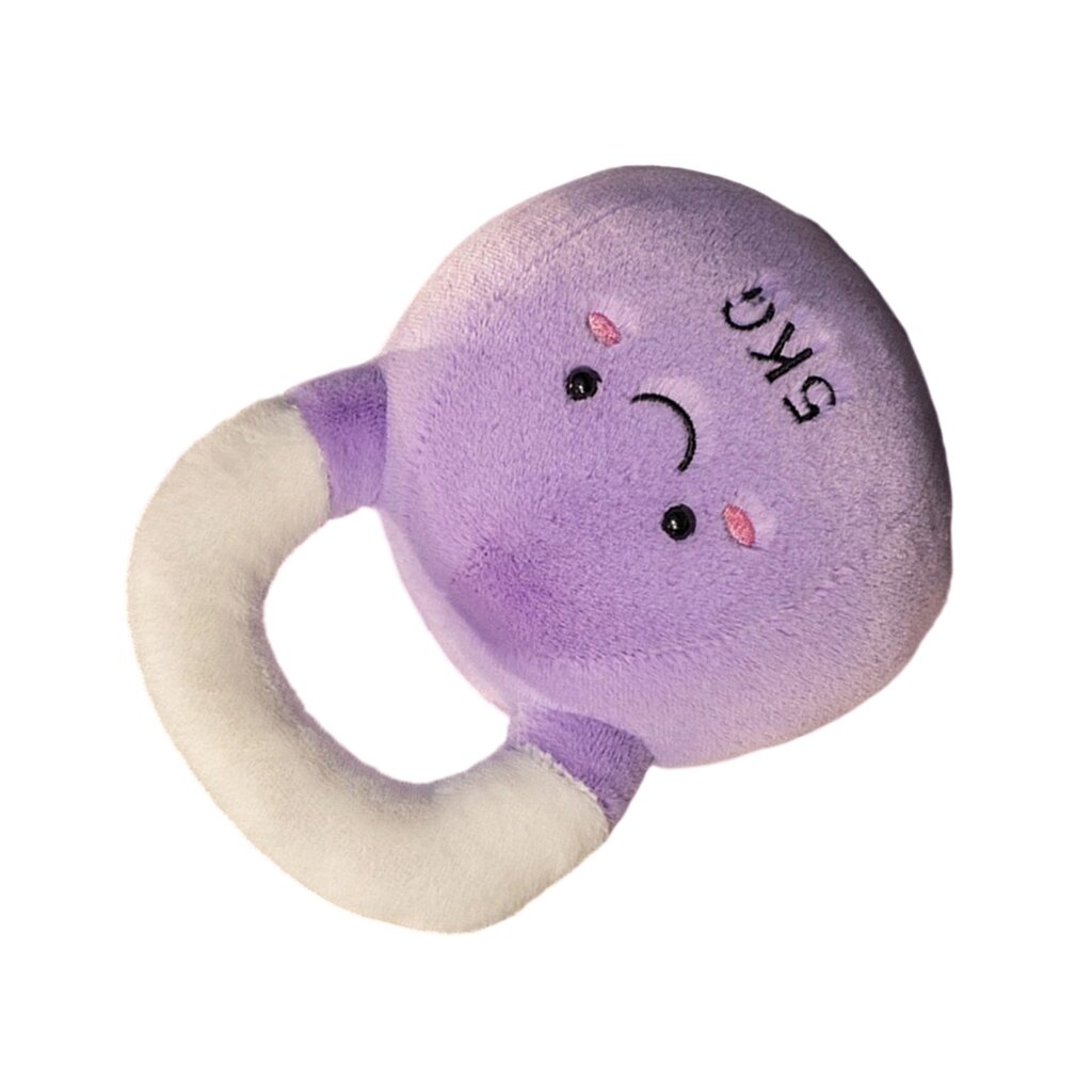 Игривая плюшевая игрушка в форме гири для младенцев