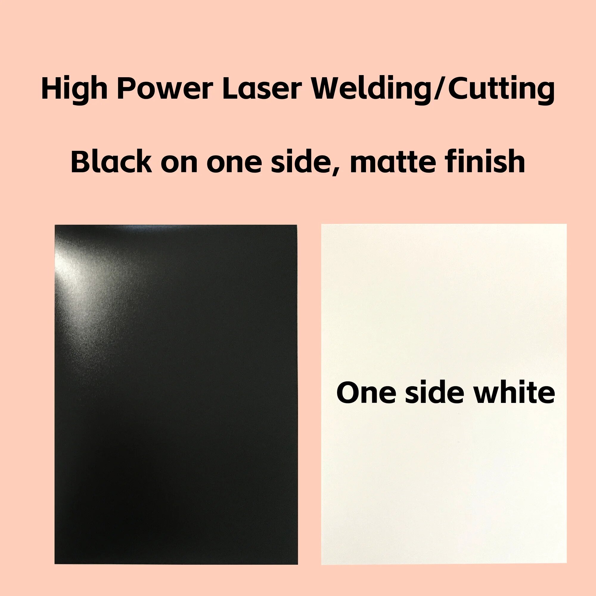 Фотобумага черная белая матовая 10pcs, 292x203mm