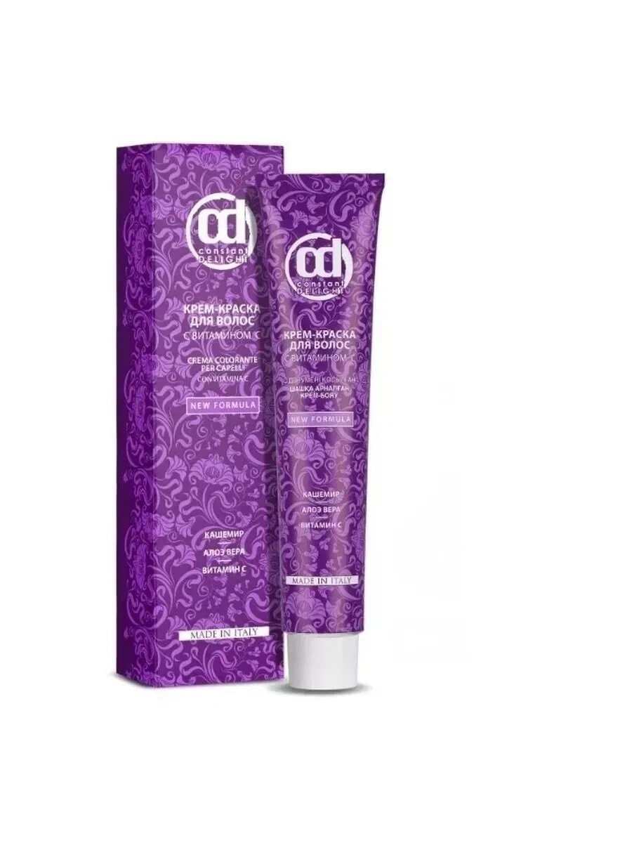 Крем-краска Constant Delight 7/14, сандре бежевый, с витамином C, 100мл