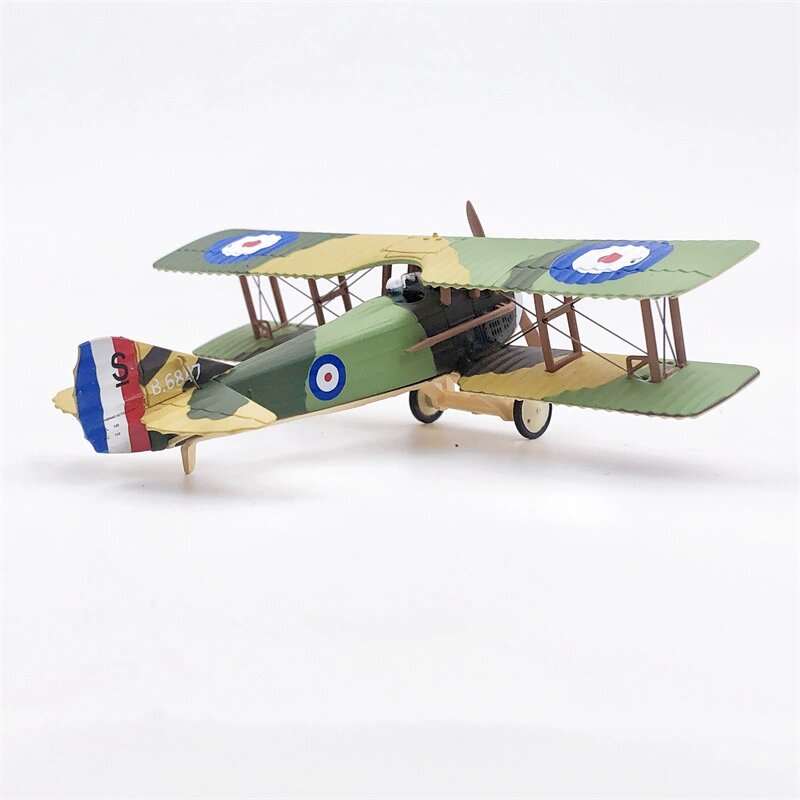 Металлическая модель самолета Spad XIII 1:72 шкалы для авиационных коллекционеров Великой войны