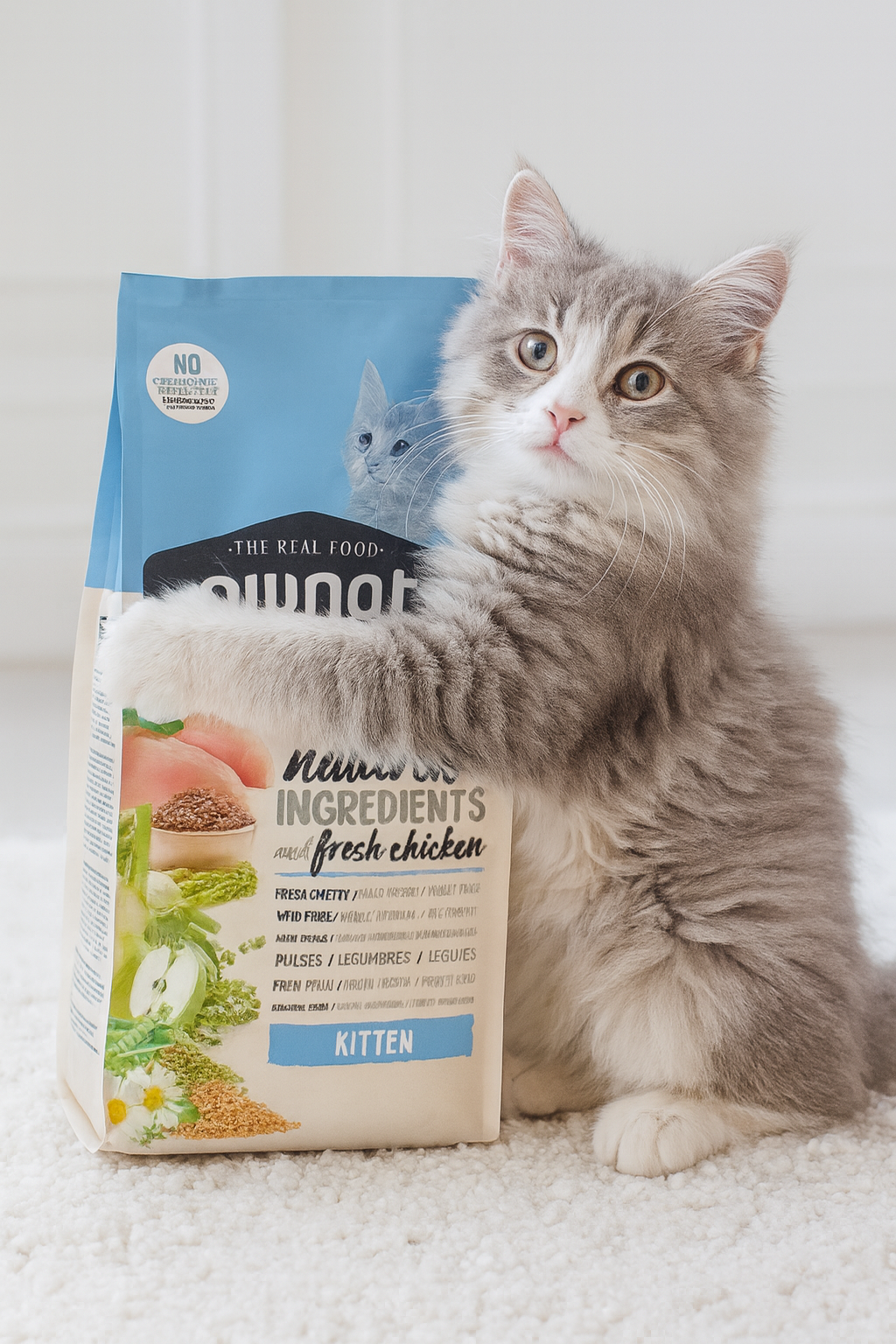 Ownat Kitten Classic Сухой корм для котят, с курицей, 1,5 кг