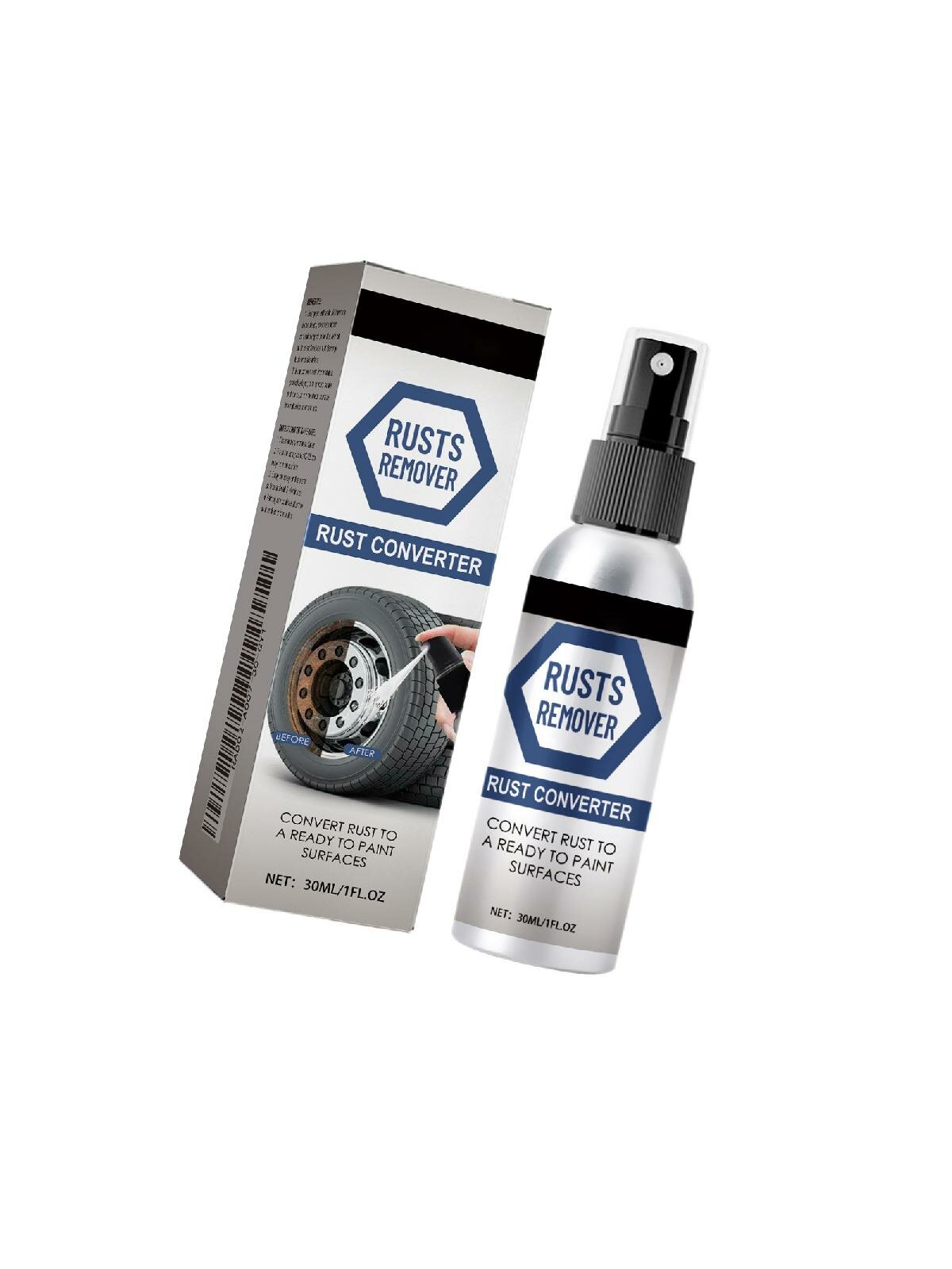 Быстродействующие спреи-преобразователи ржавчины для автомобильных деталей Компоненты мотоциклов