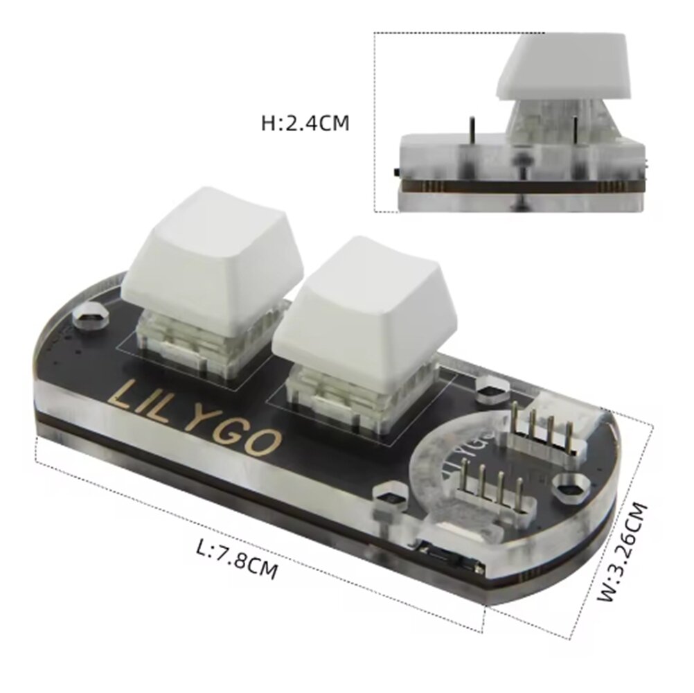 Модуль расширения LILYGO T-Encoder, настройка клавиш макро, CH552