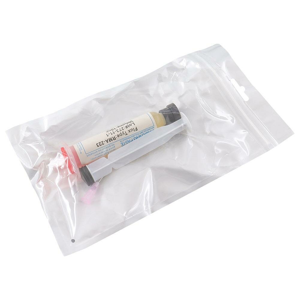 Флюс гель для пайки RMA-223 + 1 иглы + поршень