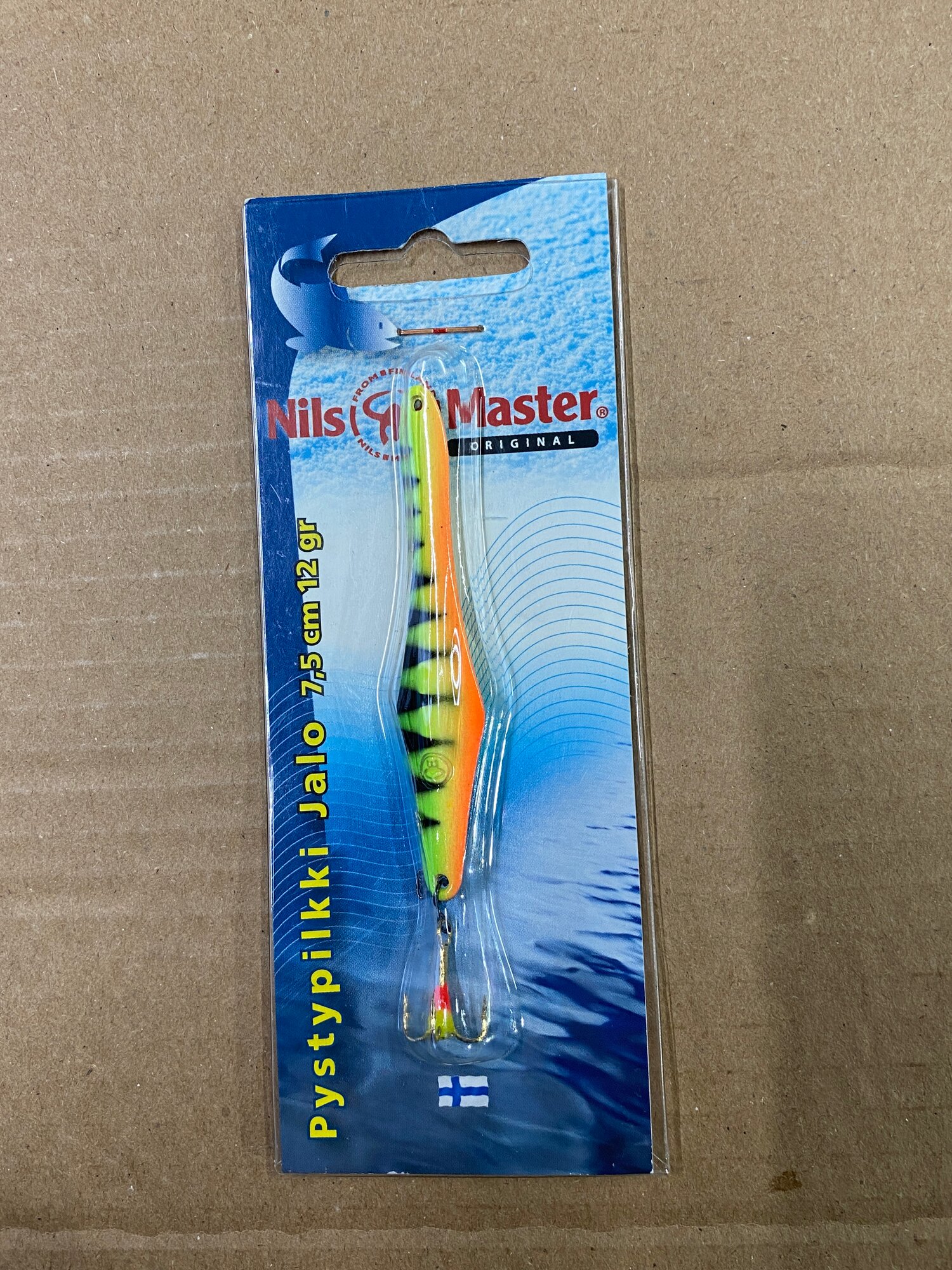 Блесна вертикальная Nils Master Jalo, 75мм, 12гр, цвет 180 Вертикальная