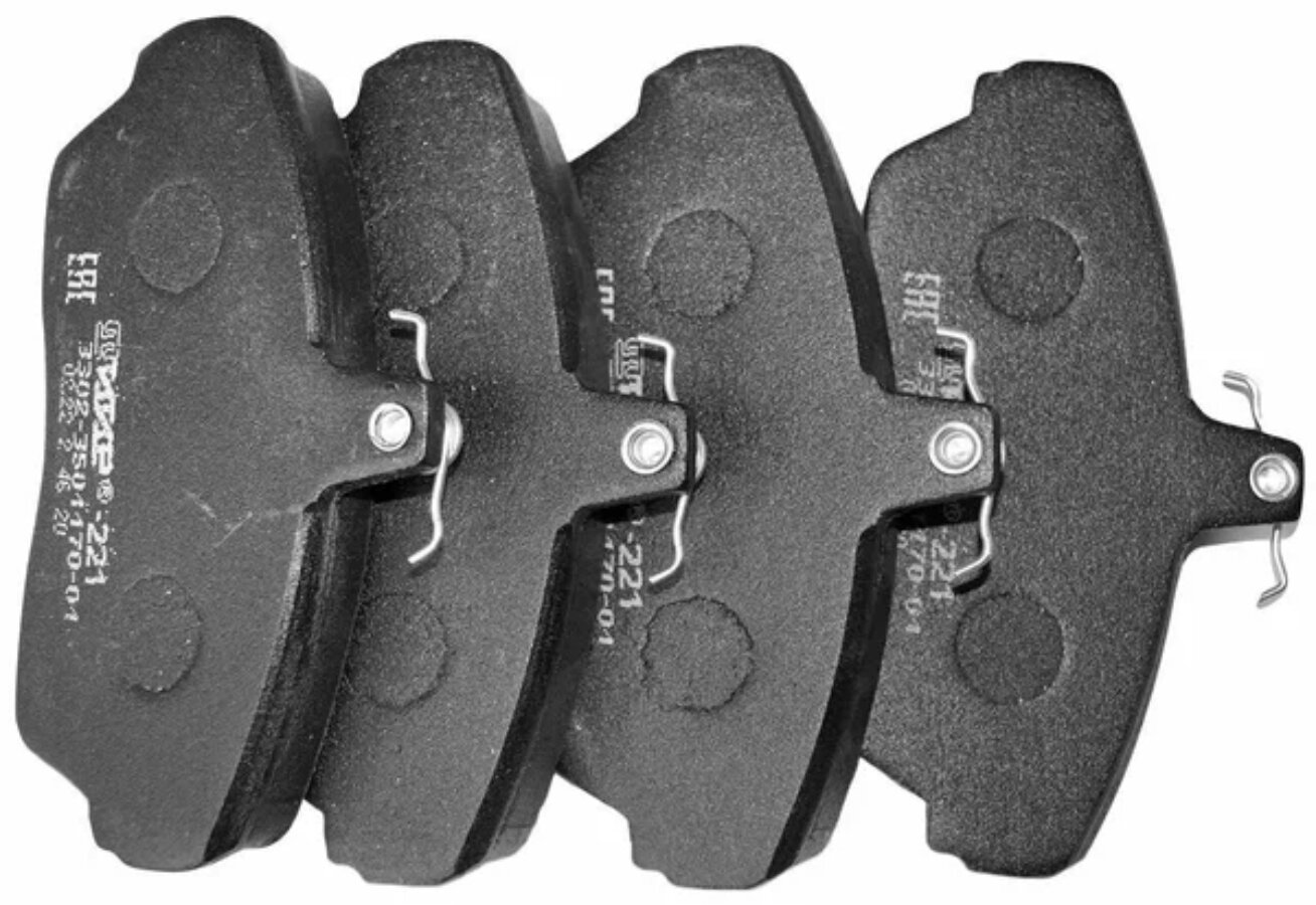 Колодки передние газель (ТИИР-221) ГАЗ арт. 3302350180002