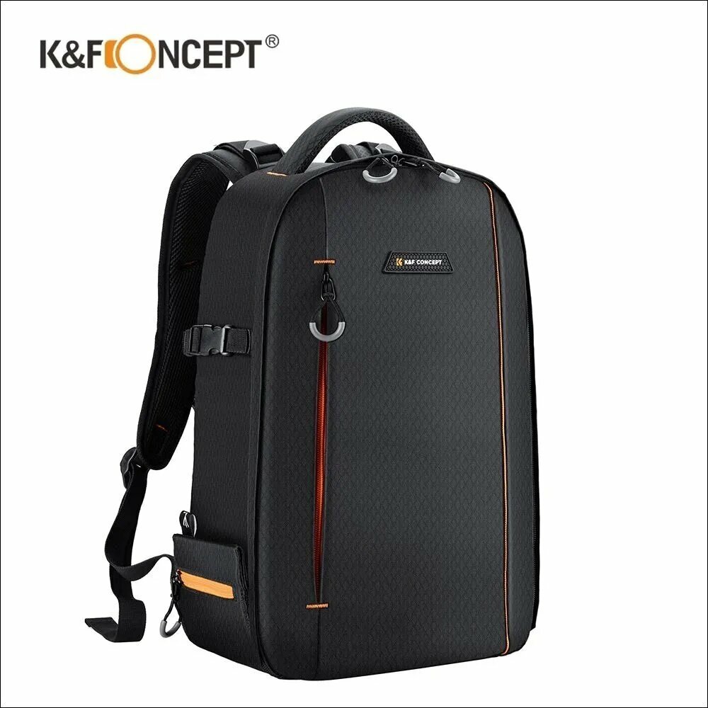 Рюкзак для фотографий и фоторюкзаков K & F CONCEPT водонепроницаемый 18L большой емкости с дождезащитным экраном для DSLR камеры,15.6 "Ноутбук