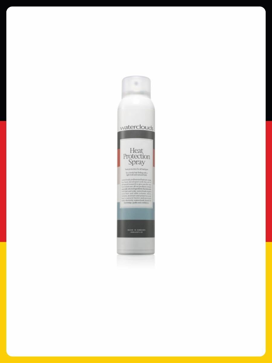 Спрей для укладки волос Waterclouds Heat Protection Spray styling spray for thermal hair transformation, 200 мл