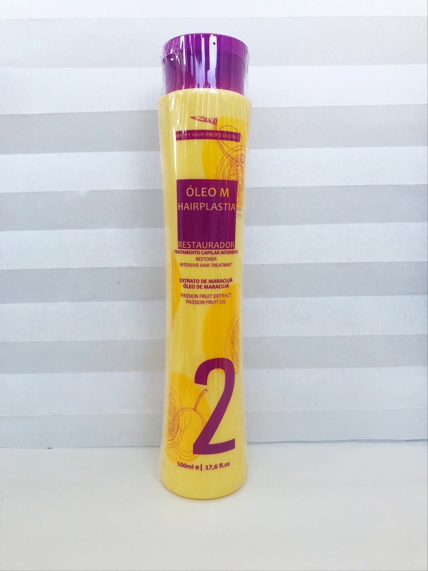 Кератин для выпрямления волос Happy Hair Oleo M Hairplastia Intensive 500 мл