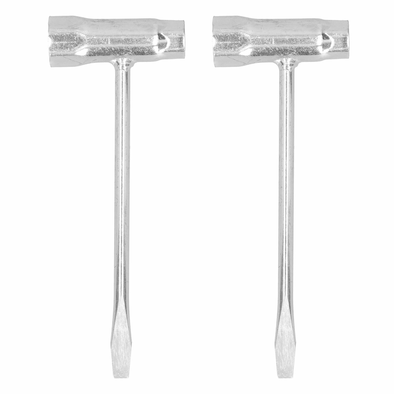 2 шт, гаечный ключ TShape, комбинированный торцевой ключ для бензопилы, аксессуары для садовых инструментов 13 x 19 мм