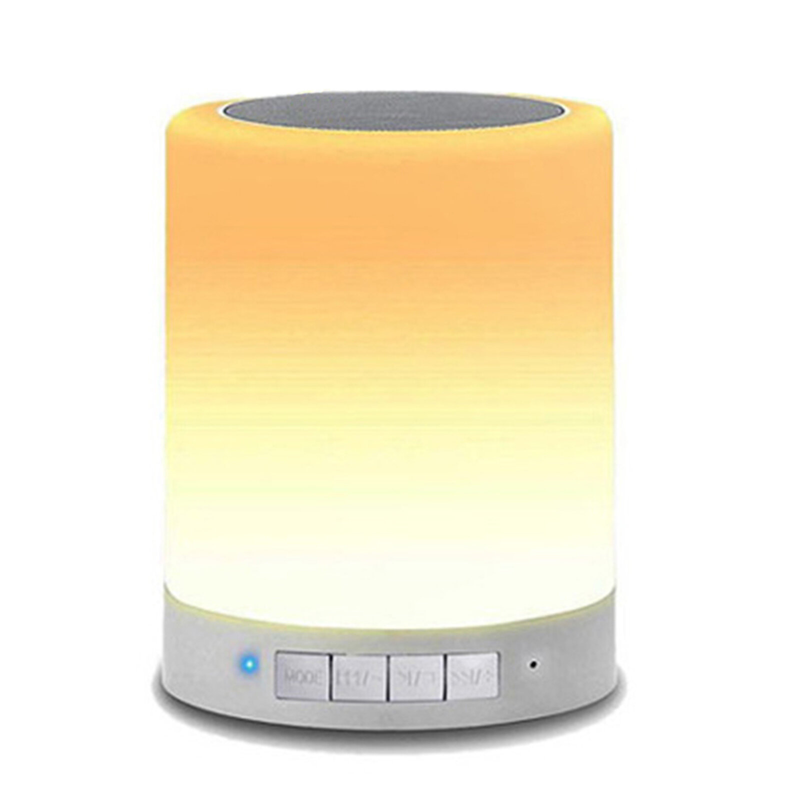 Лампа с сенсорным управлением Colorful Lights с Bluetooth-колонкой портативная умная ночная лампа поддерживает USB TF-карту AUX-IN модель CL-671 материал пластик цвет белый частотный диапазон 100Гц-20кГц соотношение сигнал-шум ≥75дБ выходная мощность 3Вт