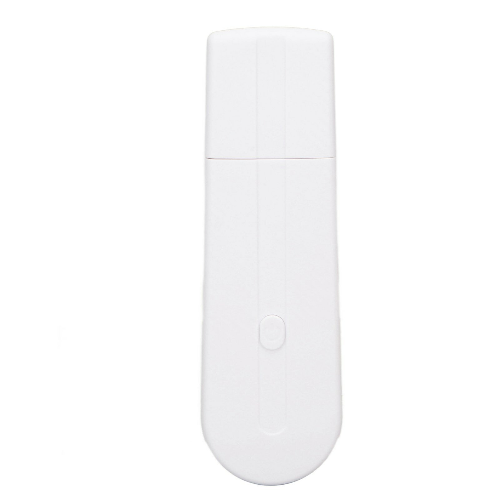 Ультразвуковой скрабер для лица с вибрацией для удаления черных точек, портативный, из нержавеющей стали, 350 мАч, USB зарядка, белый